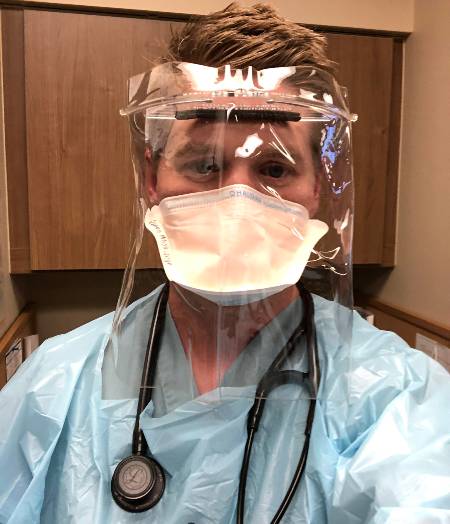 Emergency physician grateful for university’s face shield project ...