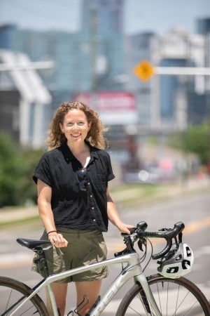 Alumna walks the talk as Nashville walking and biking manager ...