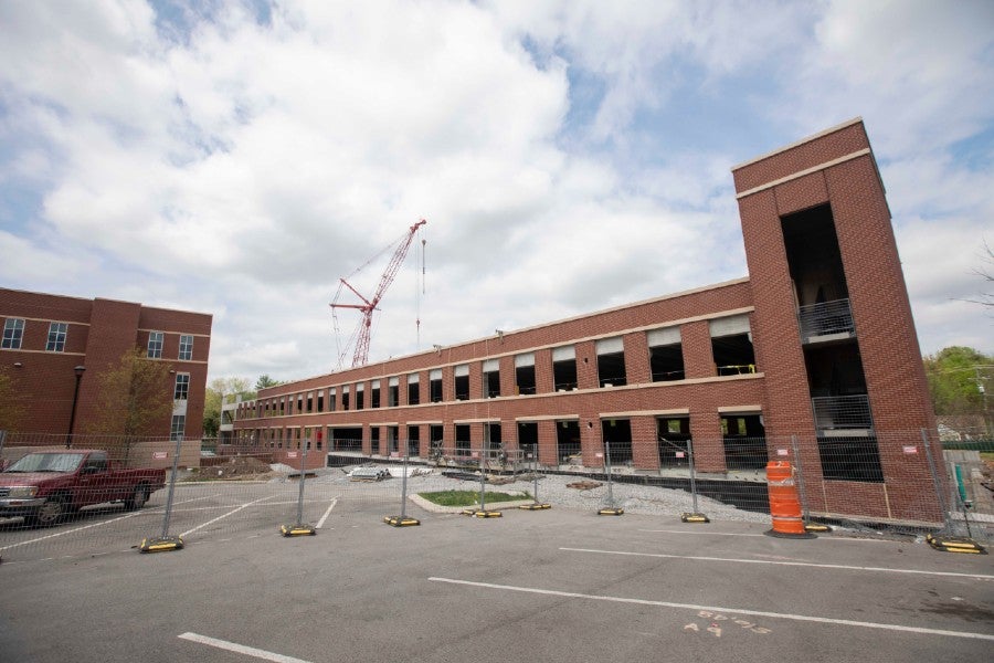 Construction makes progress for the university and Lipscomb Academy ...