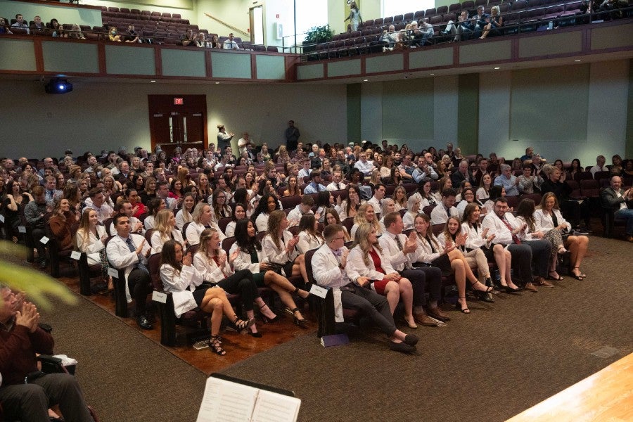 White Coat Ceremony honors two PA classes' accomplishment during ...