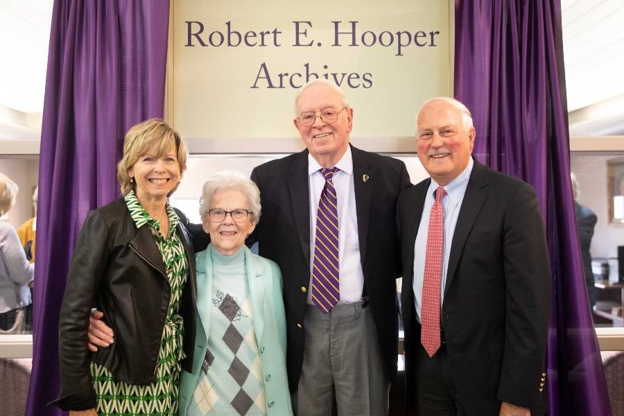 Hooper Archives honor legacy of longtime history professor | Lipscomb ...