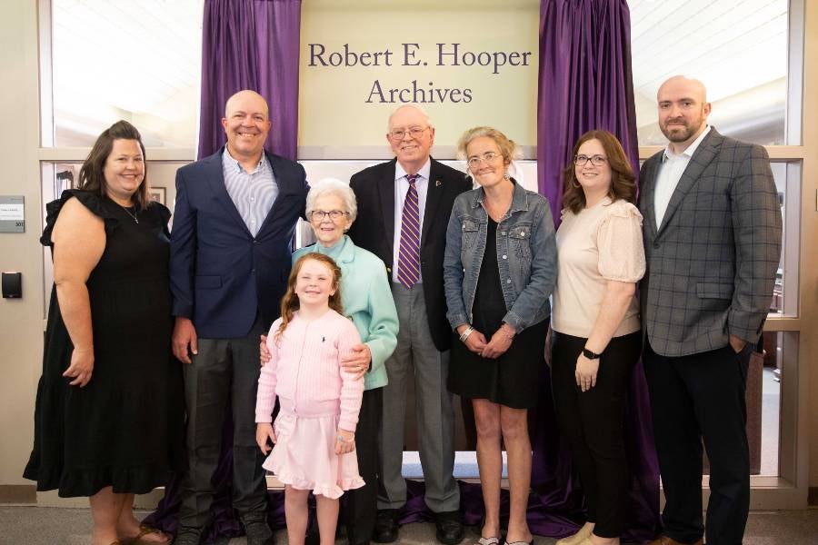 Hooper Archives honor legacy of longtime history professor | Lipscomb ...