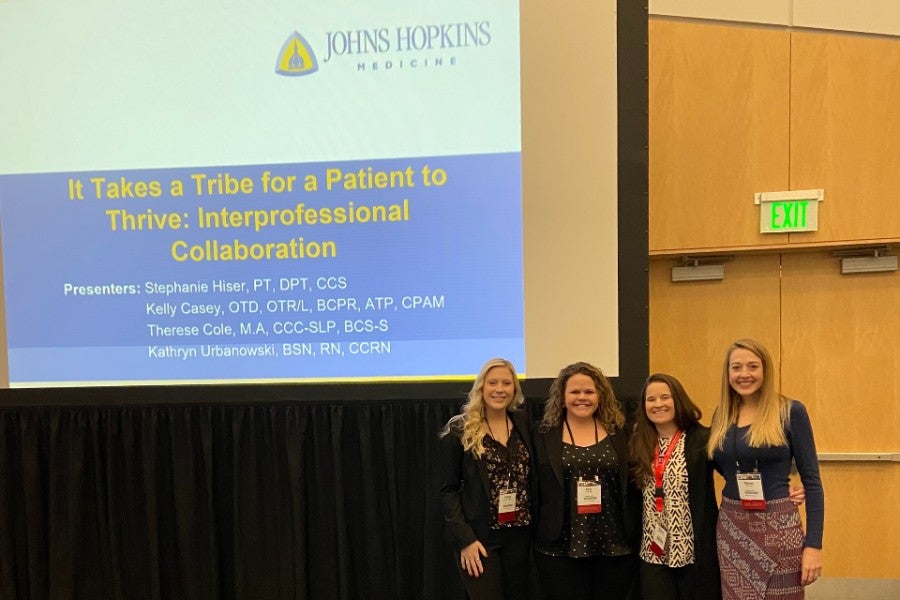 Exercise science alumna studies at Johns Hopkins to become a clinical ...